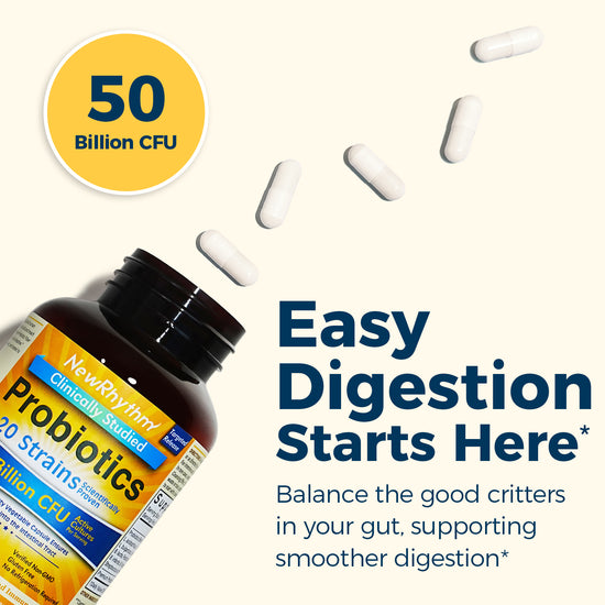 NewRhythm 50 Billion Probiotics Capsules